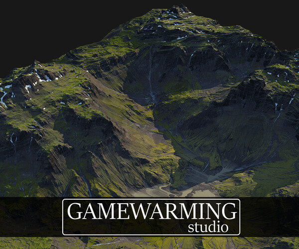 ArtStation - Iceland Mountains Landscape | Game Assets