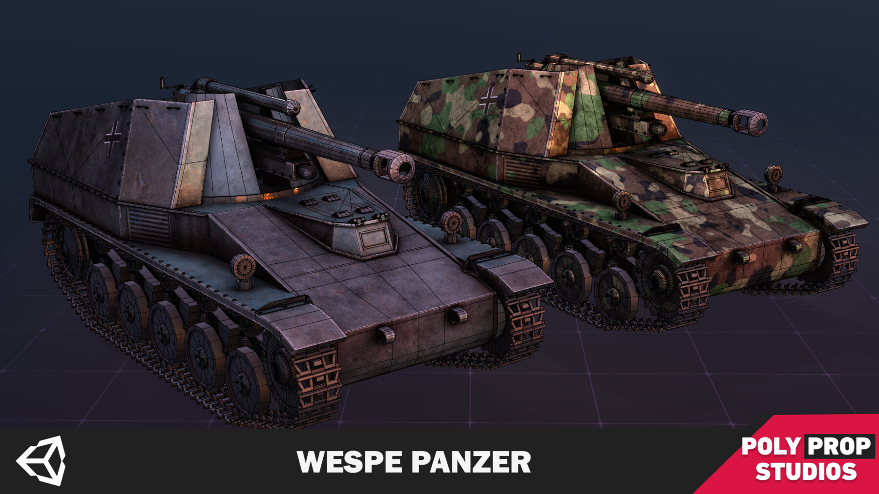 ArtStation - Wespe Panzer | Game Assets