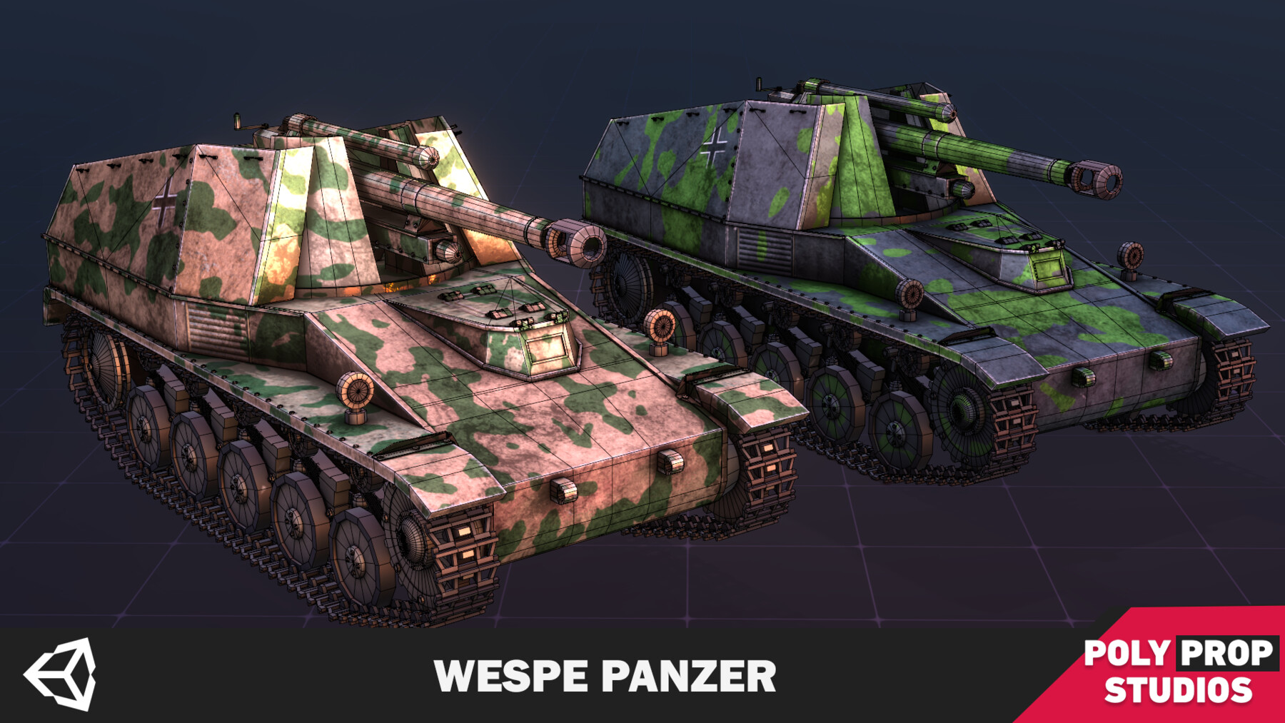 ArtStation - Wespe Panzer | Game Assets