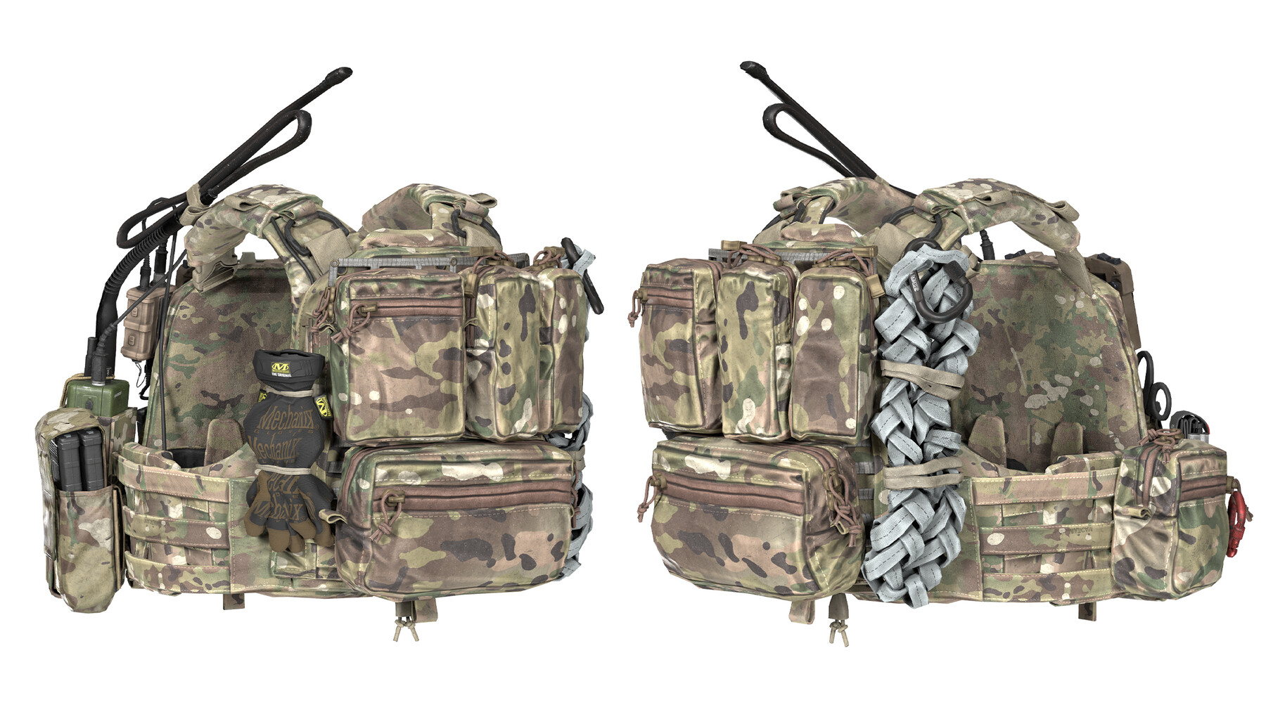 ArtStation - AVS PLATE CARRIER V1 | Game Assets