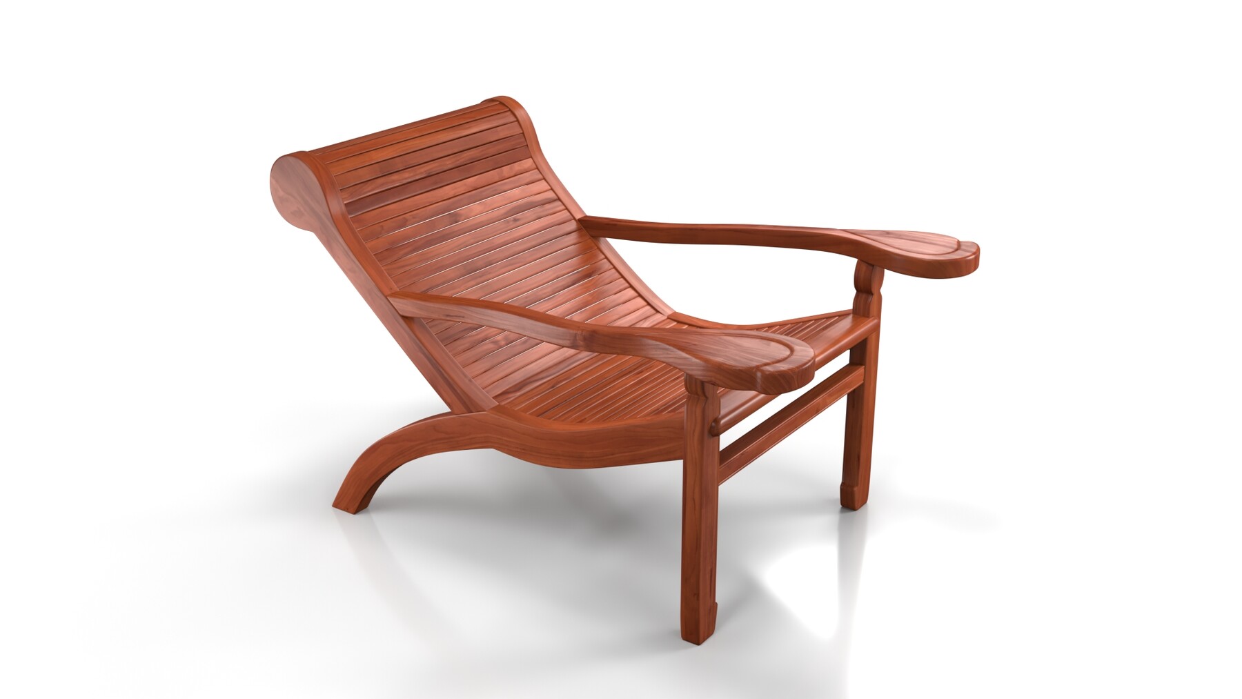 ArtStation - Dutch Colonial Plantation Lounge Chair | Resources