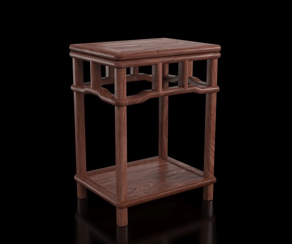 ArtStation - Chinese Ming Style Accent Side Table | Resources