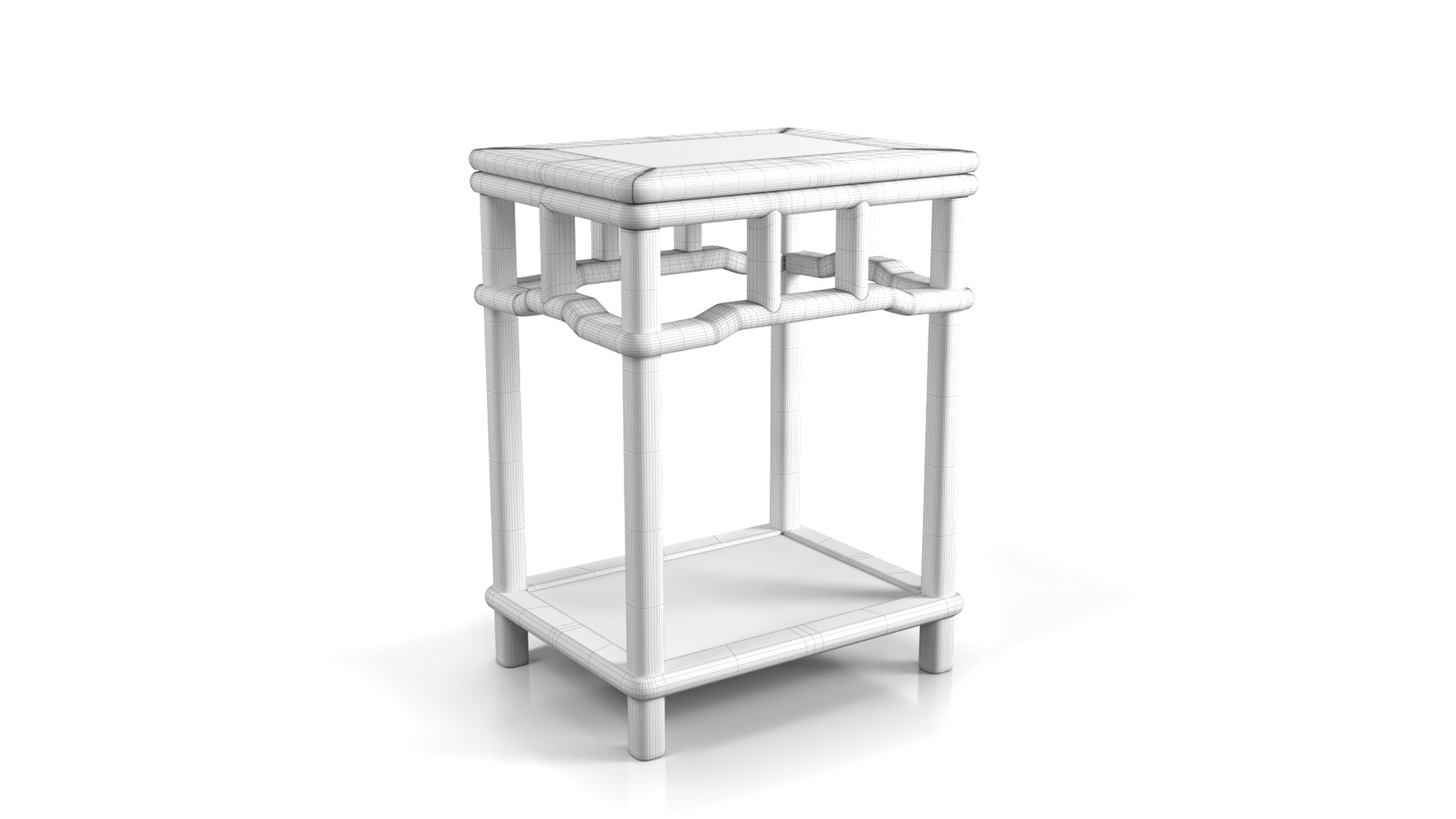 ArtStation - Chinese Ming Style Accent Side Table | Resources