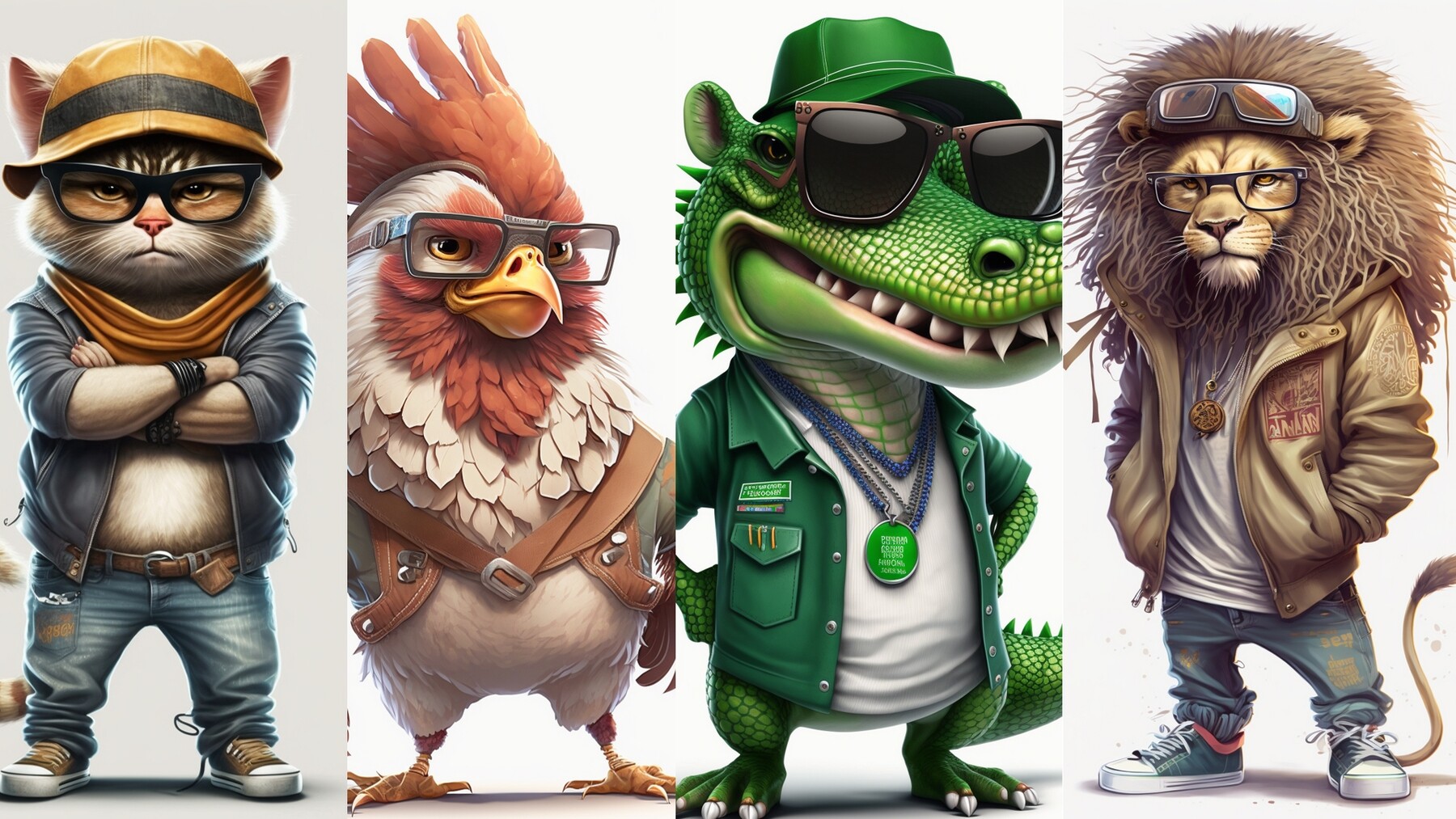 ArtStation - Swag Time: 70 Animal and 30 Cartoon illustrations | Artworks