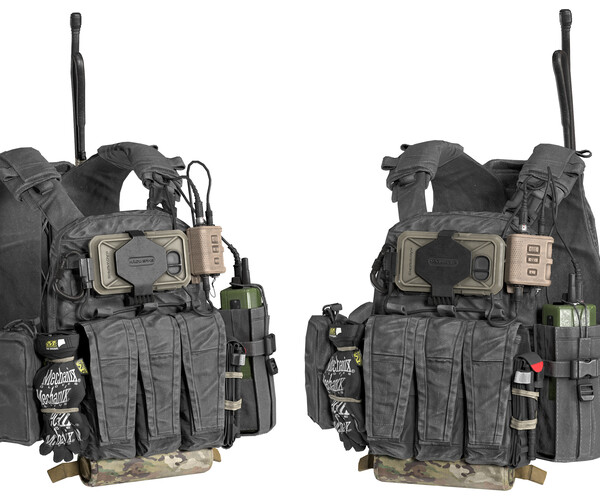 ArtStation - AVS PLATE CARRIER V2 | Game Assets