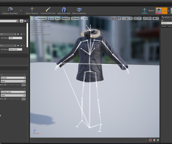 ArtStation - Coat Realistic 3D Rigged Low-poly 3D model | Game Assets