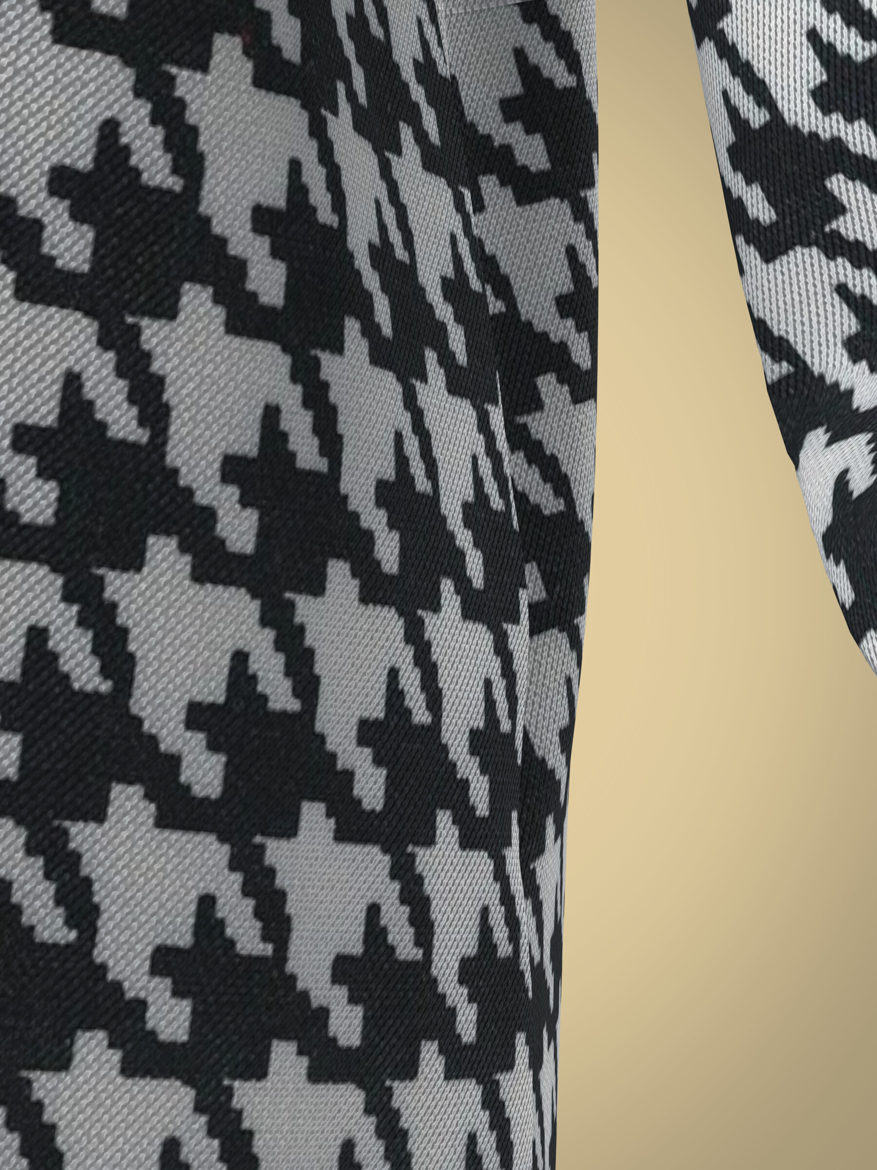 ArtStation - 3D HOUNDSTOOTH PATTERNED SHACKET / WOMEN | Resources