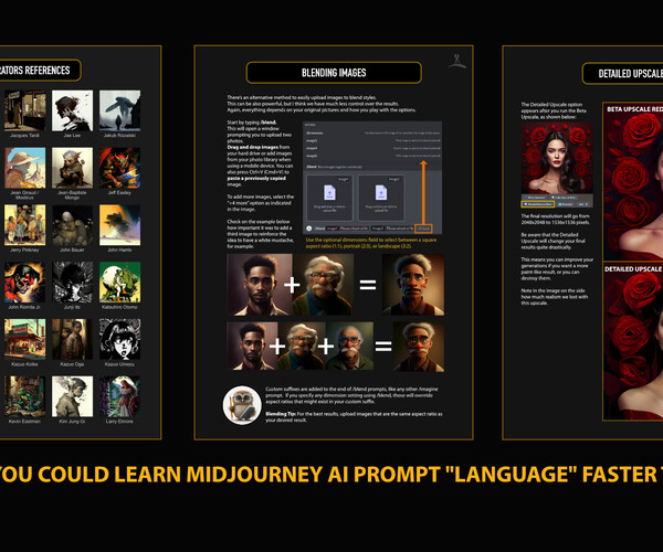 ArtStation - Midjourney Prompts Master Guide for Game Artists, Concept ...