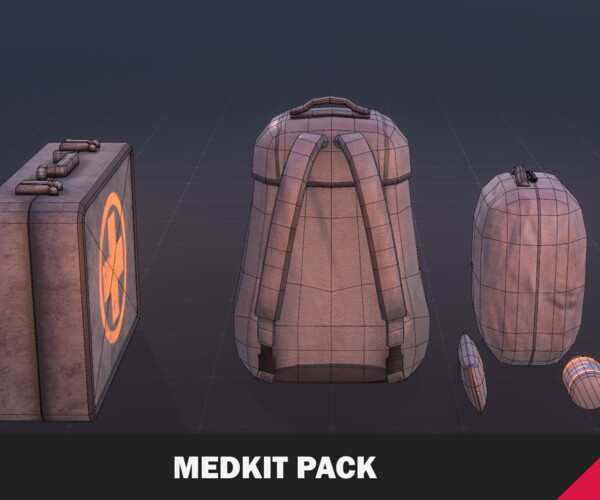 ArtStation - Medkit Pack | Game Assets
