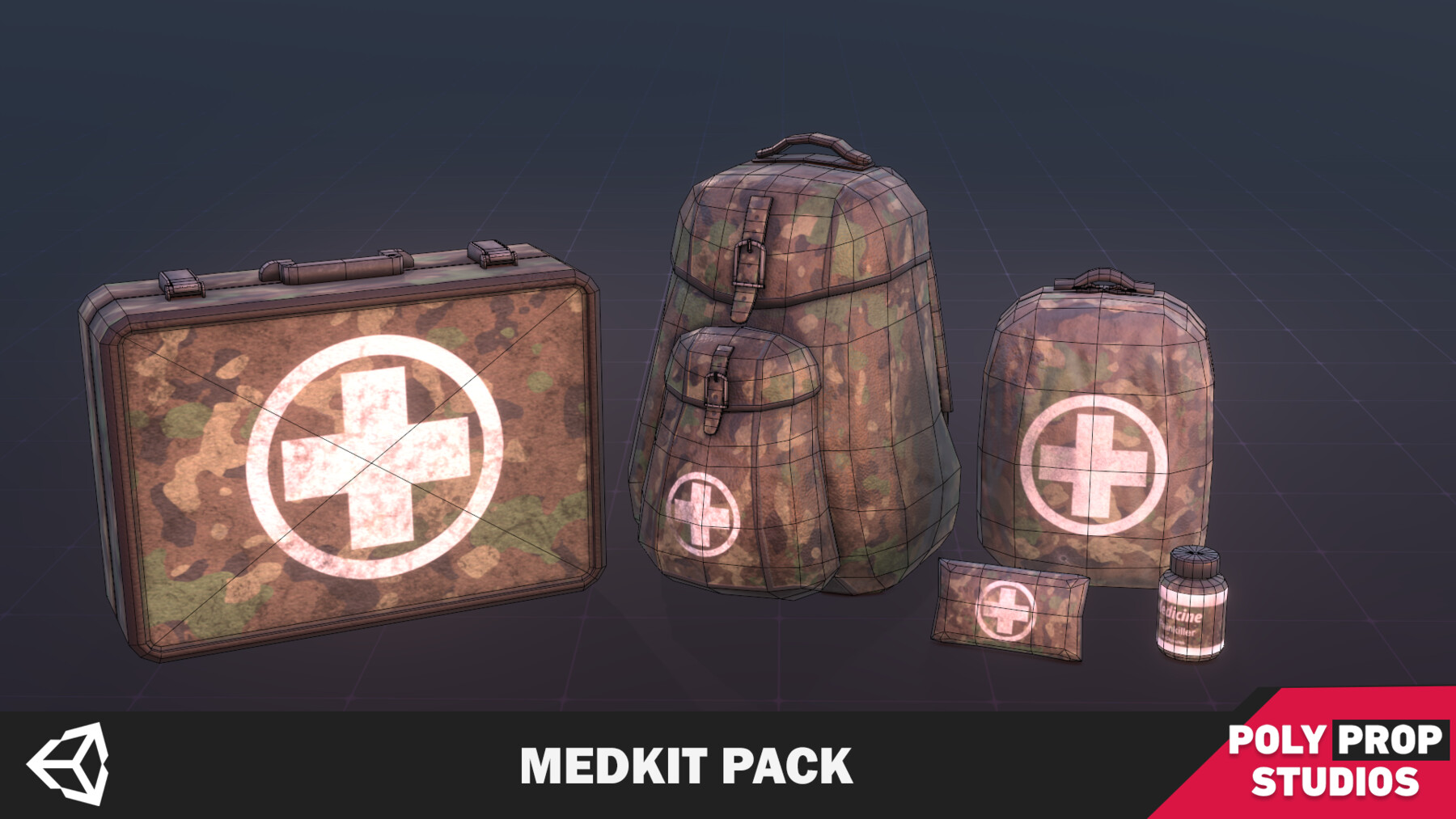 ArtStation - Medkit Pack | Game Assets