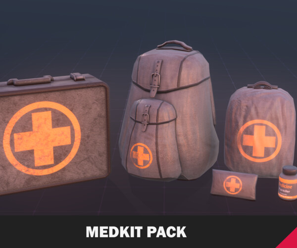 ArtStation - Medkit Pack | Game Assets