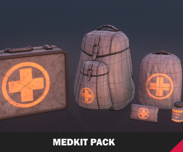 ArtStation - Medkit Pack | Game Assets