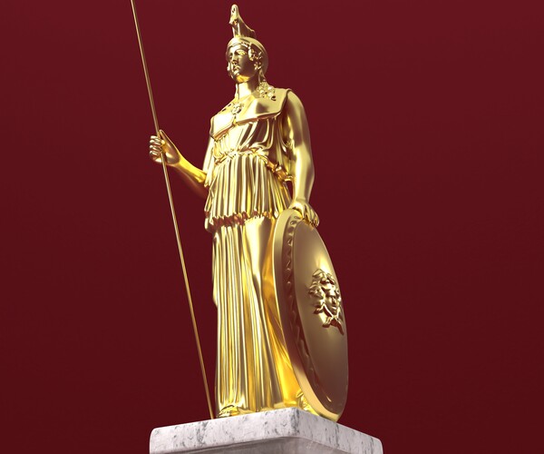 ArtStation - Athena Statue 4K | Resources