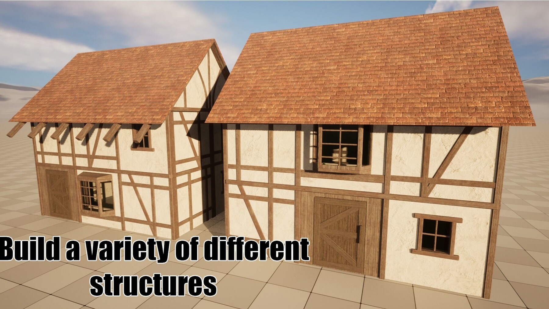 ArtStation - Modular Medieval Building Assets - 4k and Low Res Textures ...