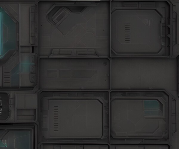 ArtStation - SCI-FI TEXTURE SET 03 | Game Assets