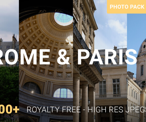 ArtStation - ROME & PARIS PHOTO PACK - 200+ reference photos of Roman ...