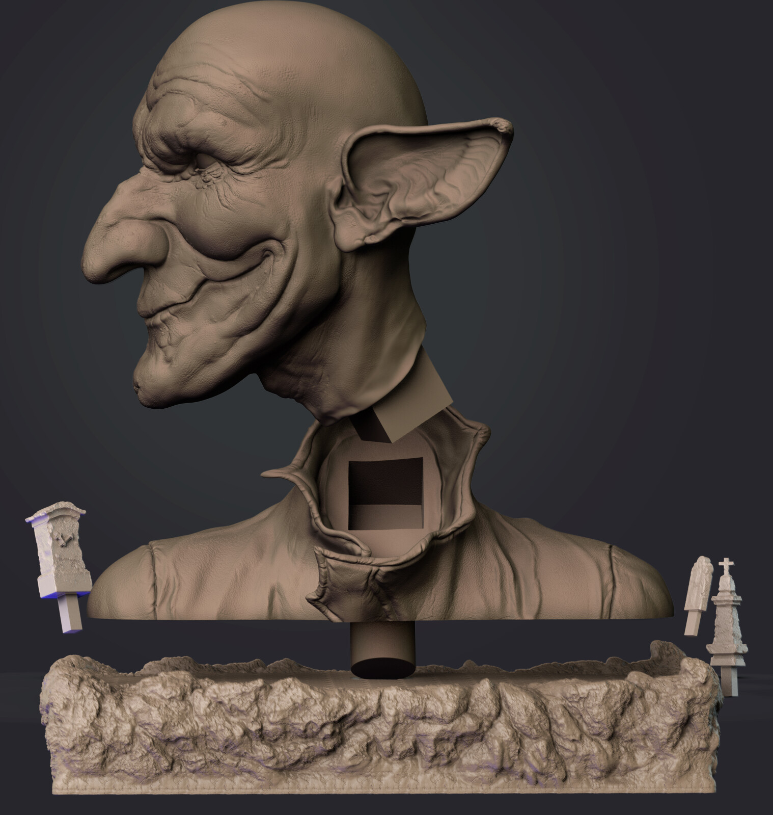 ArtStation - 3D Printable Bust STL+ZTL | Resources