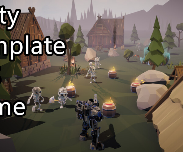 ArtStation - Unity Template - TPS Game | Game Assets