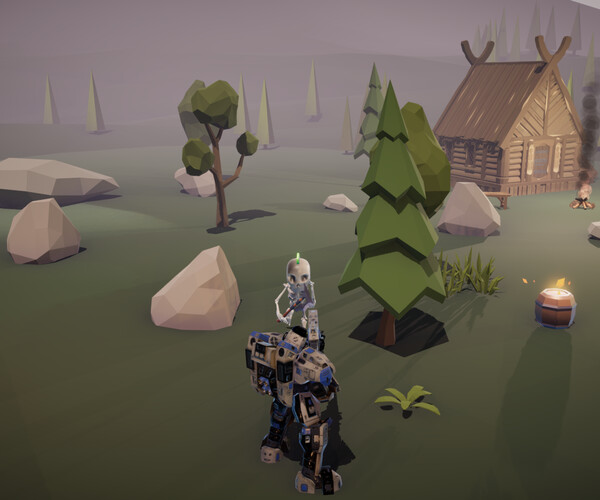 ArtStation - Unity Template - TPS Game | Game Assets