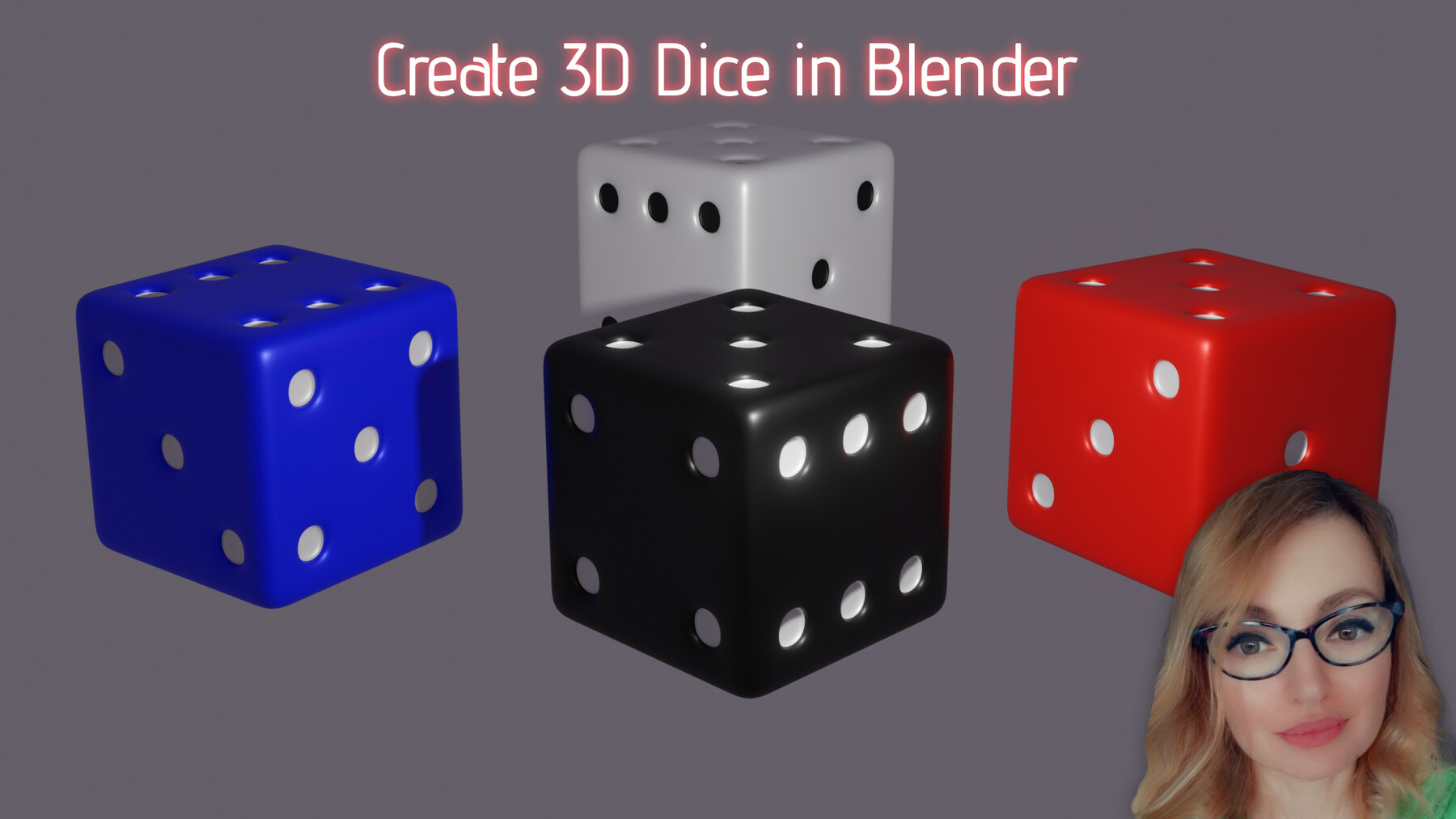 Artstation Create 3d Dice In Blender Tutorials