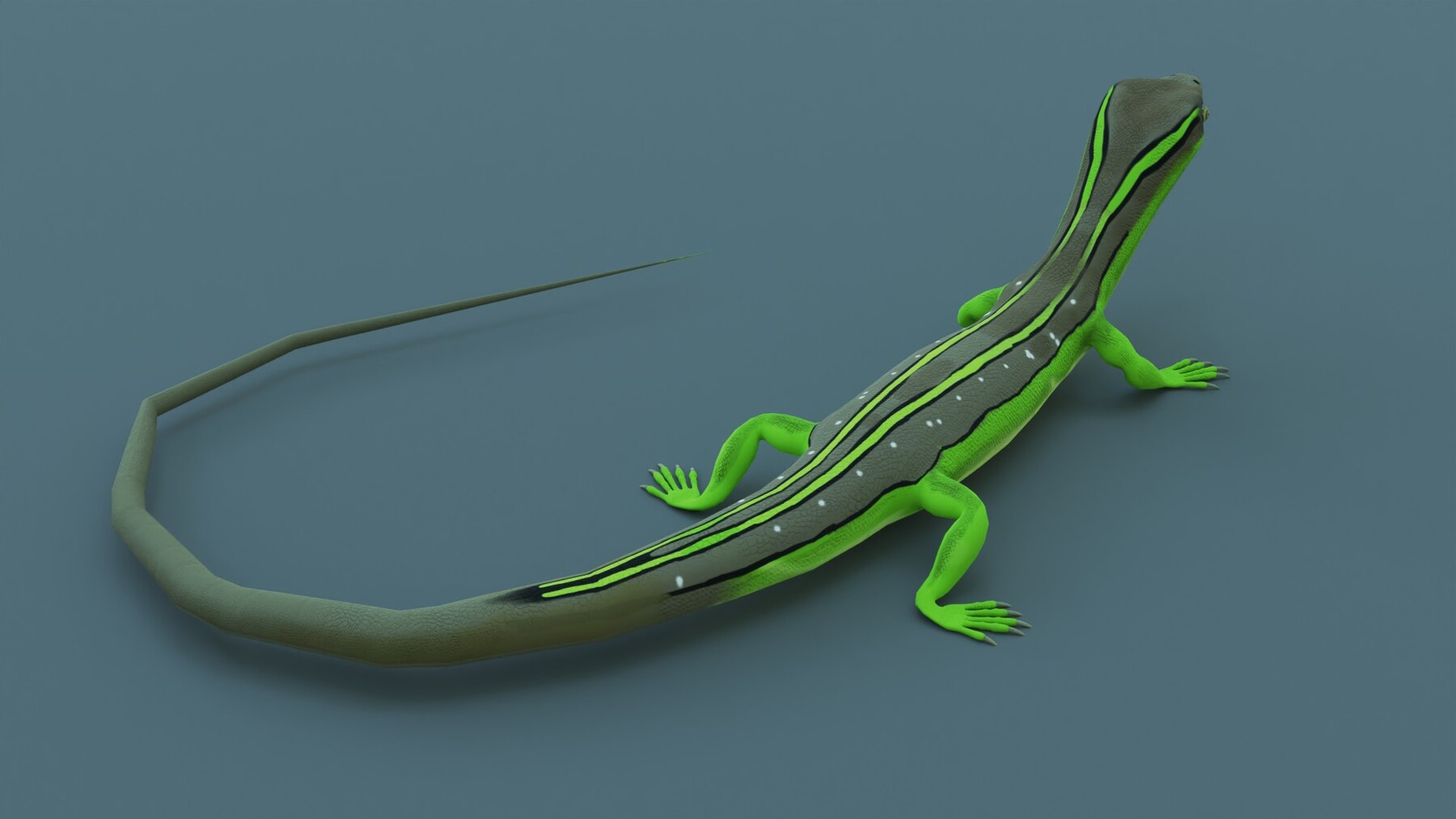 ArtStation - Lizard - Low Poly - Game Ready - PBR - Rigged - PBR | Game ...
