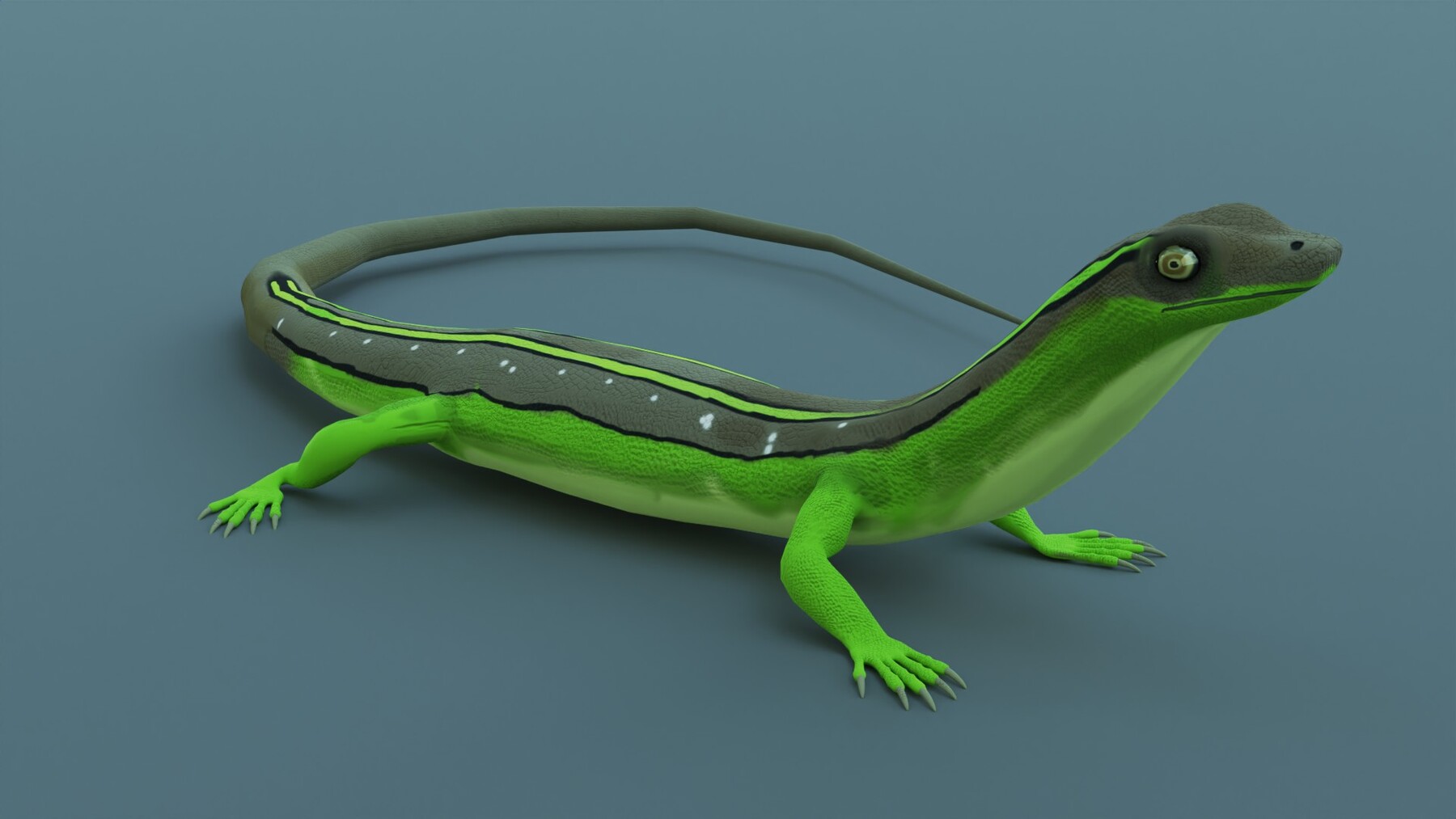 ArtStation - Lizard - Low Poly - Game Ready - PBR - Rigged - PBR | Game ...