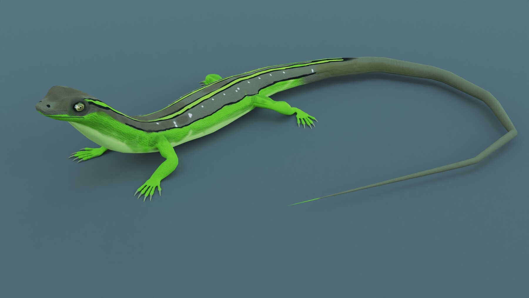 ArtStation - Lizard - Low Poly - Game Ready - PBR - Rigged - PBR | Game ...