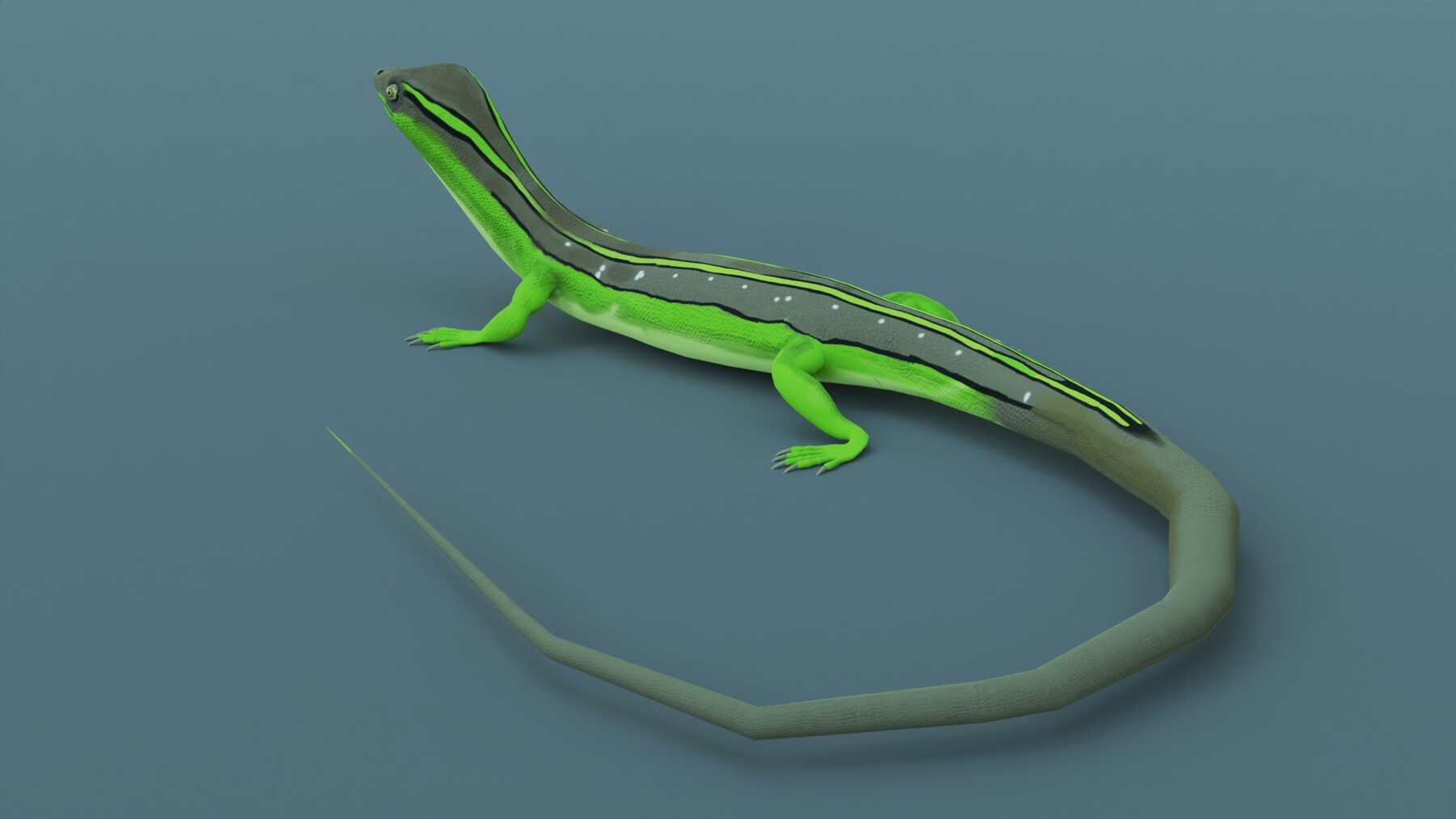ArtStation - Lizard - Low Poly - Game Ready - PBR - Rigged - PBR | Game ...