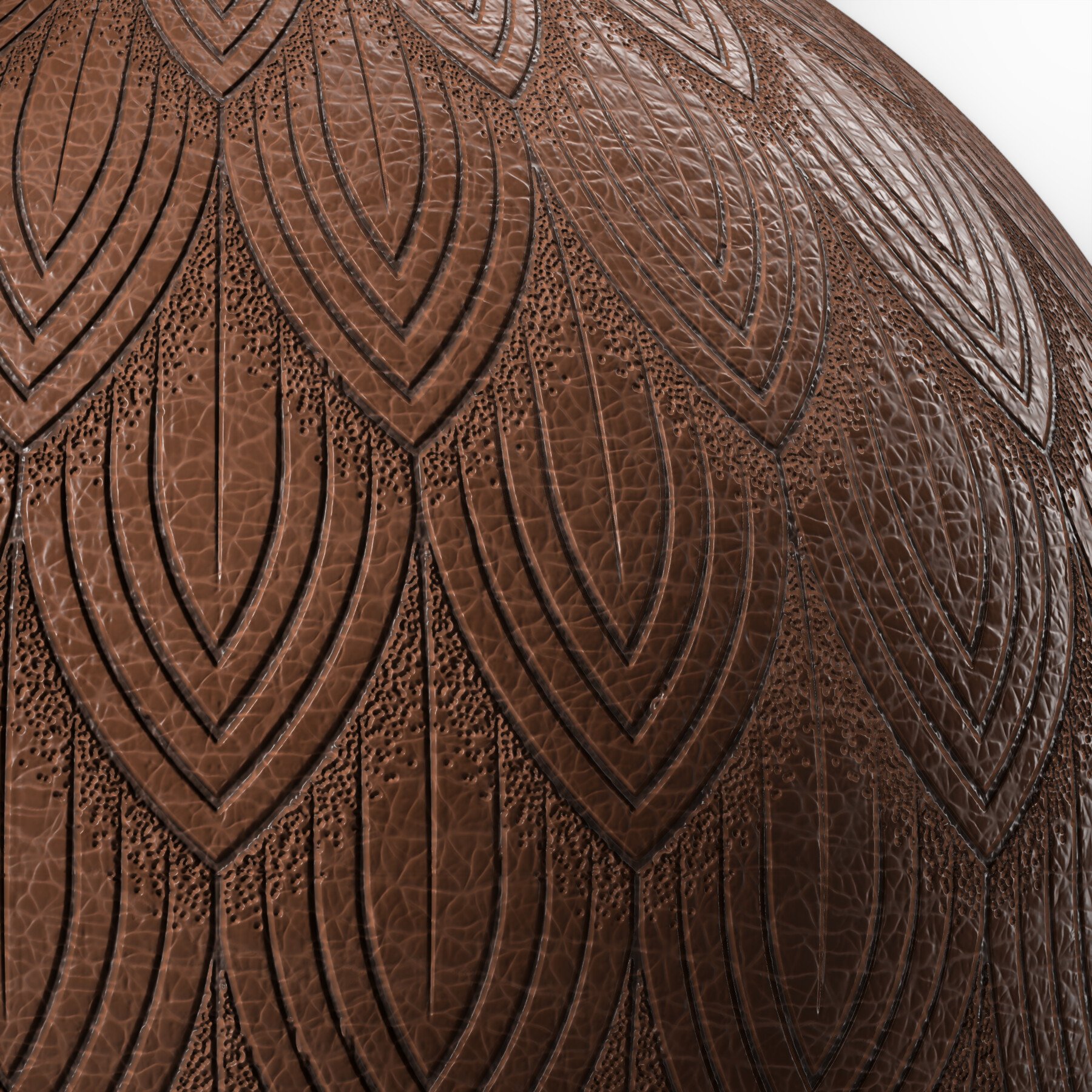 ArtStation - Leather Materials 23- Leather Dragon Pattern By Sbsar, Pbr ...