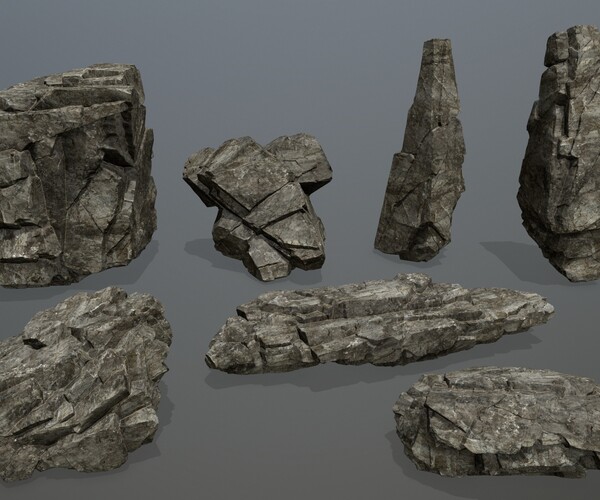 ArtStation - rocks | Game Assets