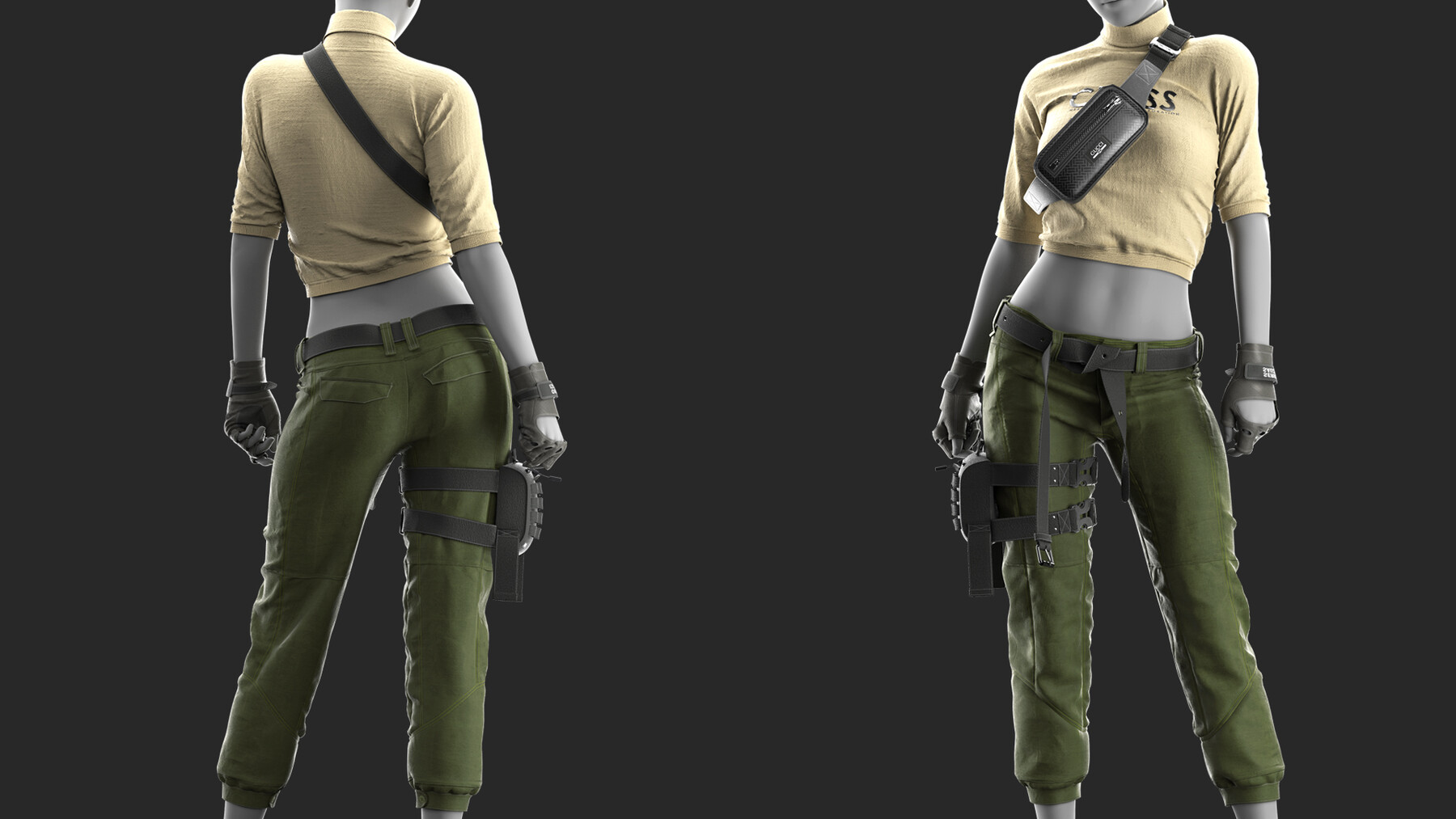 ArtStation - 10 Outfits - VOL3 - Marvelous / CLO Project file +Video ...