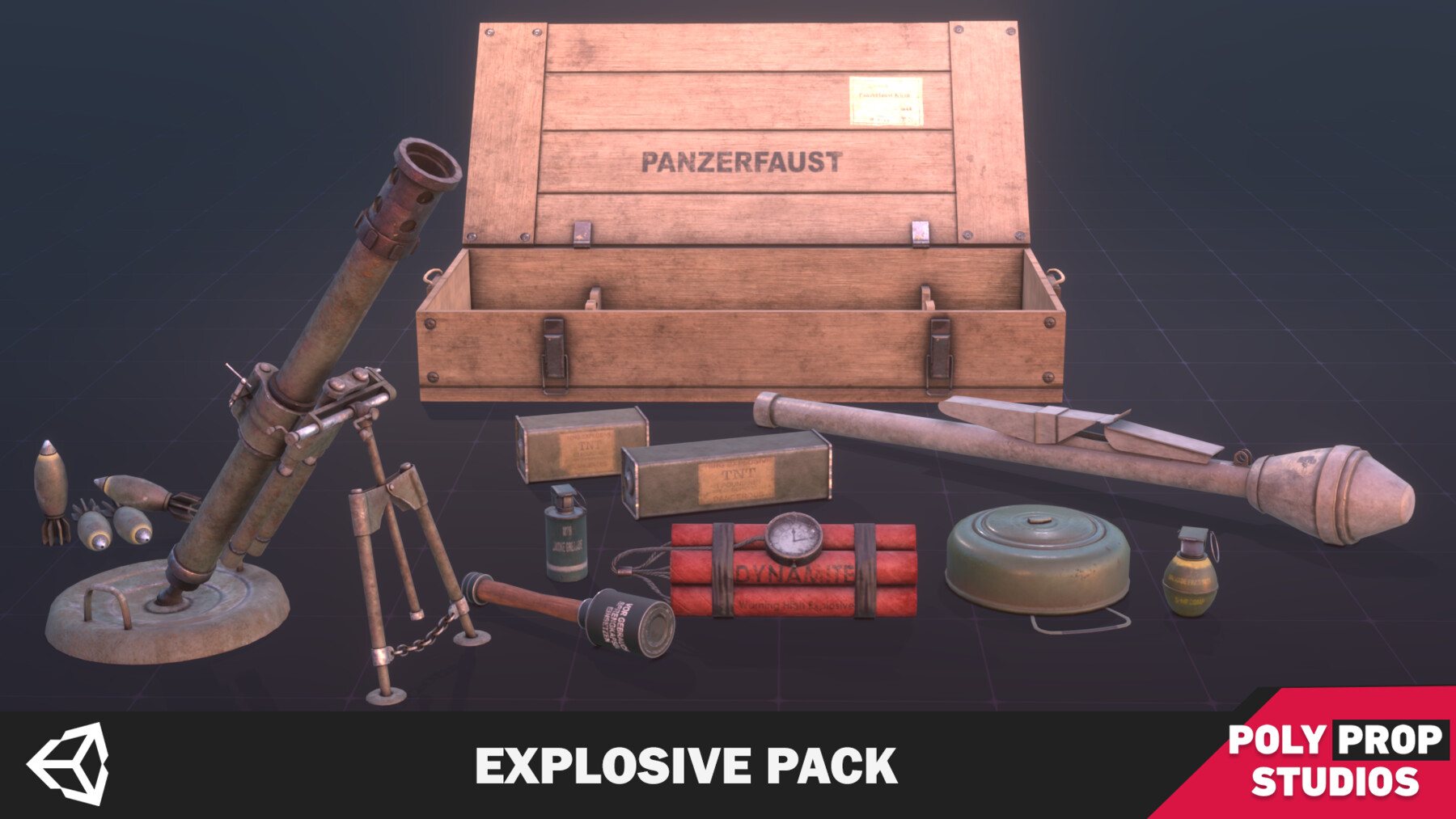 ArtStation - Explosive Pack | Game Assets