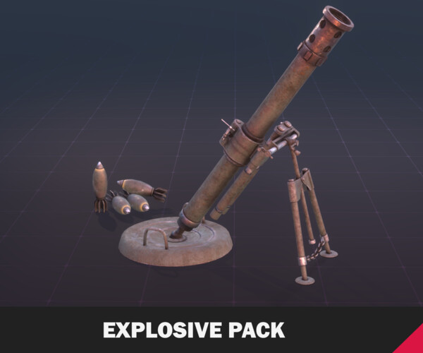 ArtStation - Explosive Pack | Game Assets