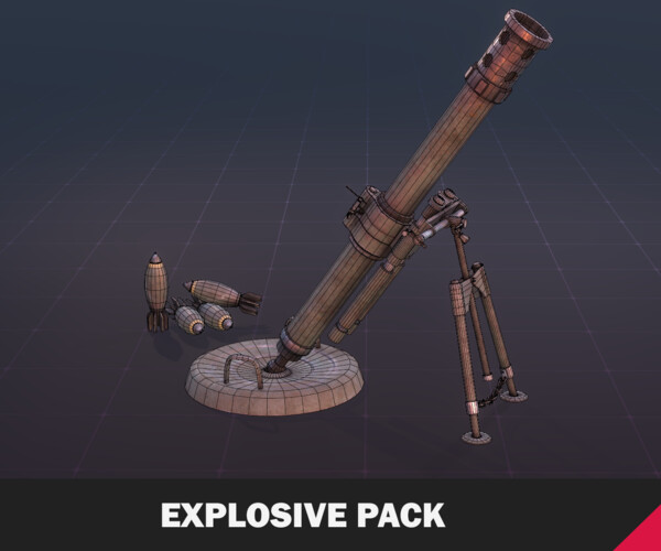 ArtStation - Explosive Pack | Game Assets