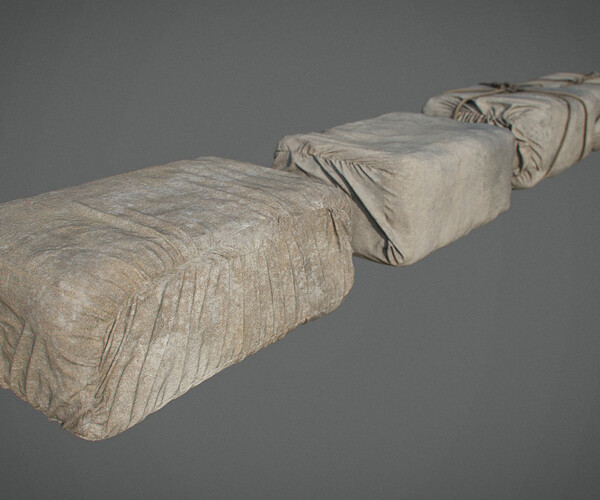 ArtStation - Victorian Wool Bales Packs Set | Resources