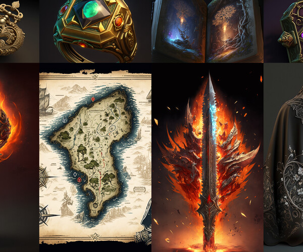 ArtStation - 150 Fantasy Adventure: Custom Concept 8K Art Of Video Game ...