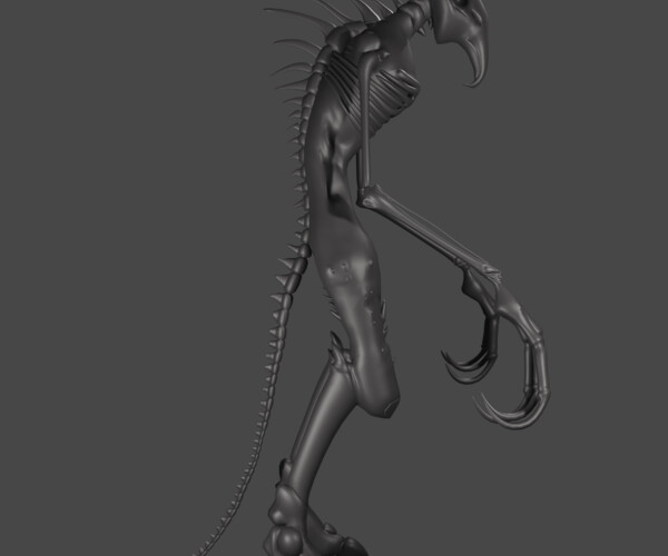 ArtStation - EvilynM1 Monster 3D model | Game Assets