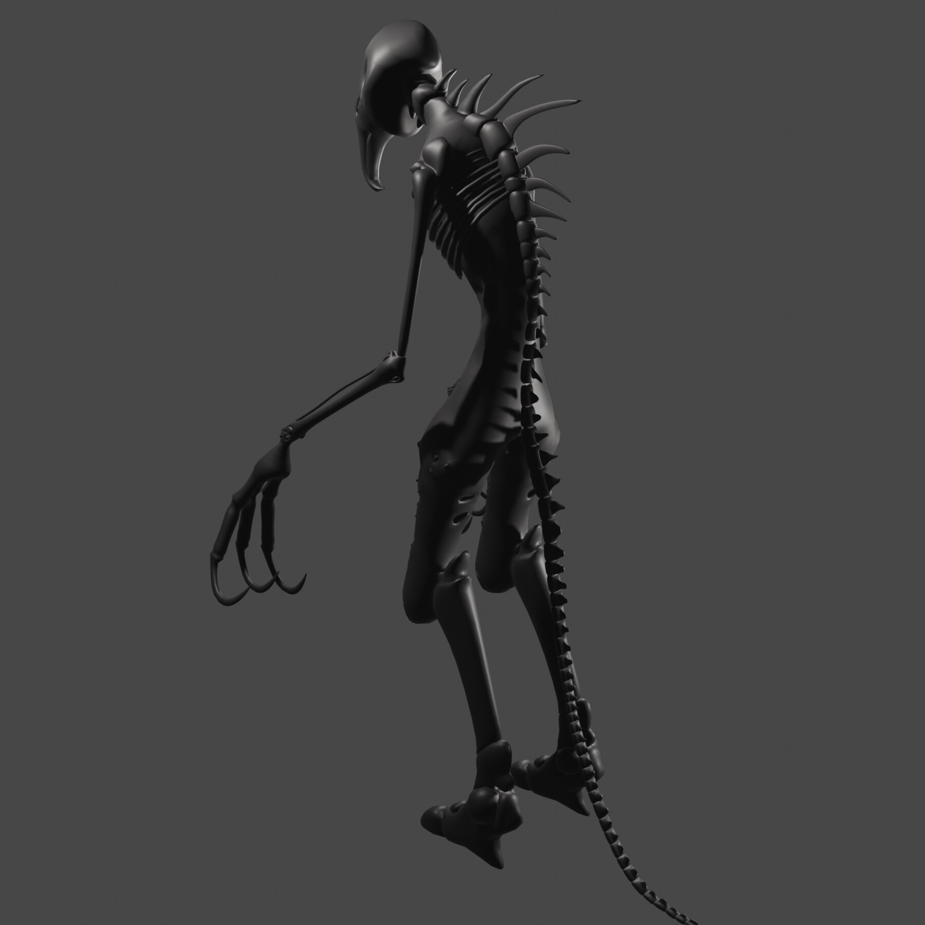 ArtStation - EvilynM1 Monster 3D model | Game Assets