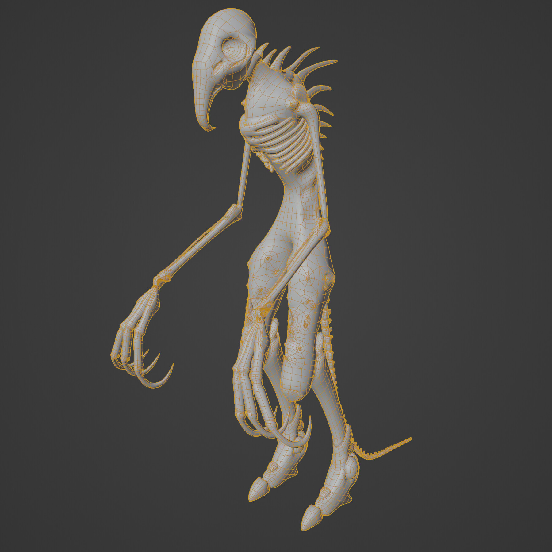 ArtStation - EvilynM1 Monster 3D model | Game Assets