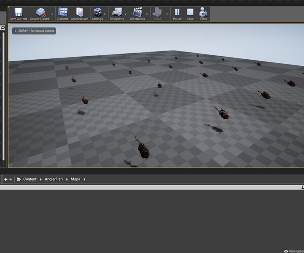 ArtStation - Fish low poly model / Anglerfish lowpoly / ocean horror ...