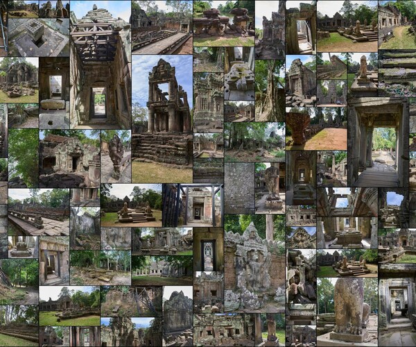 ArtStation - 333 photos of Khmer Ruined Elephant Library Temple | Resources