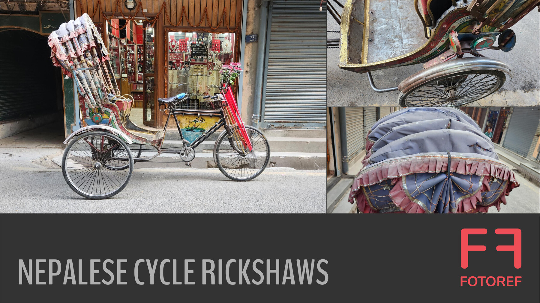 ArtStation - 62 photos of Nepalese Cycle Rickshaws | Resources