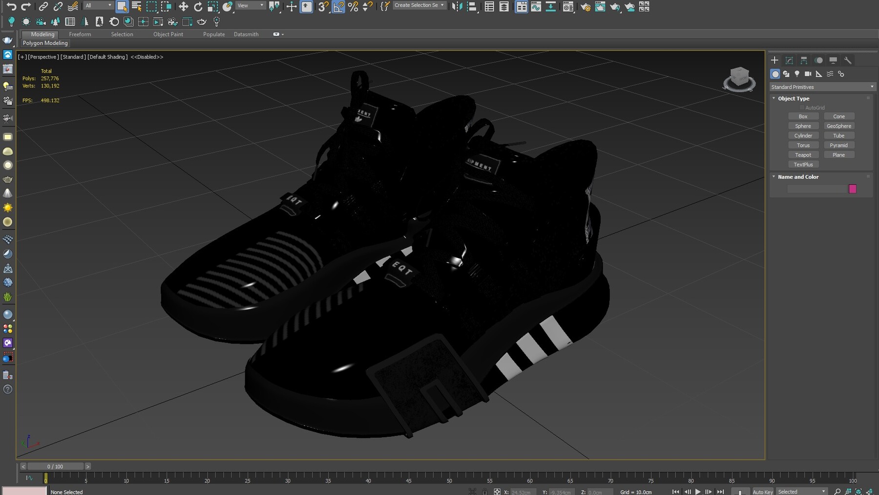 ArtStation - Adidas EQT Bask ADV Blue with PBR textures (4K) | Resources