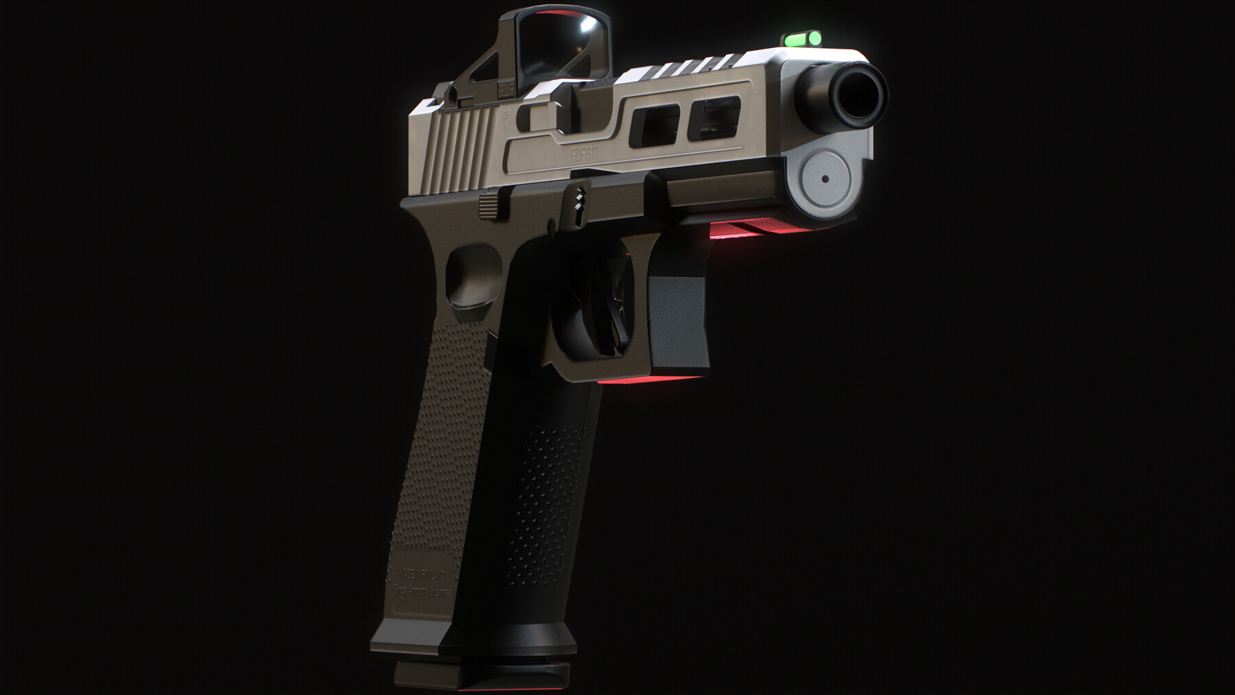 ArtStation - Ghost 9mm | Game Assets