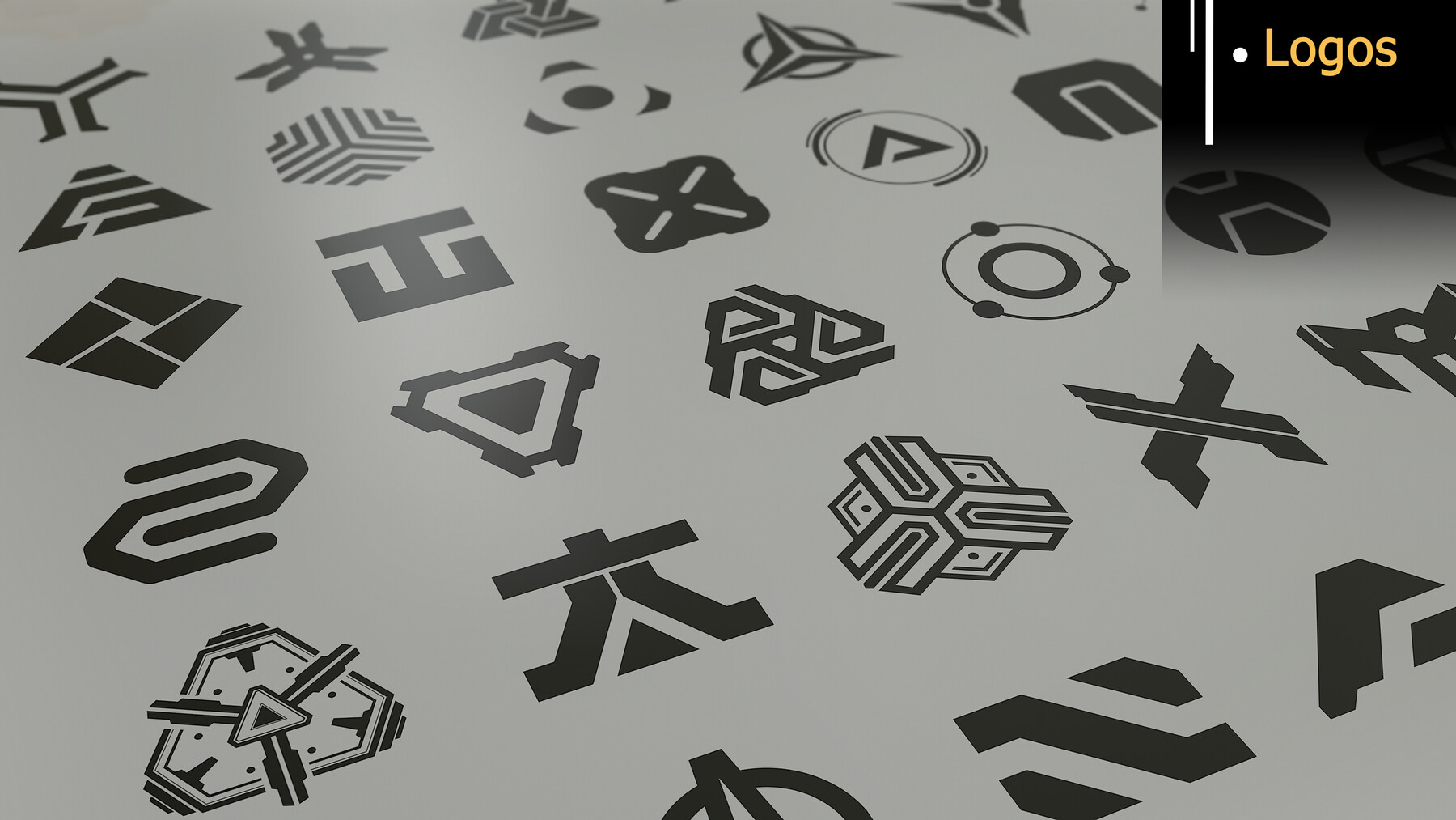 ArtStation - 470 Sci-Fi Decals-Vol 02 | Game Assets