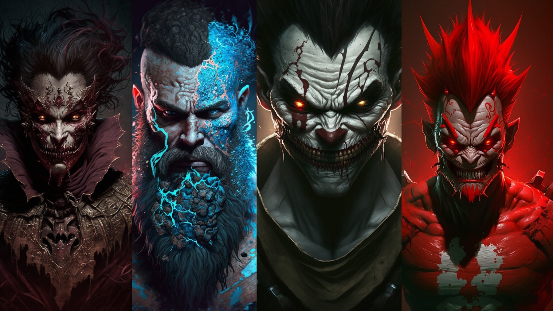 ArtStation - 8K Horror Pack of 150 JPEG - Characters, Wallpapers ...