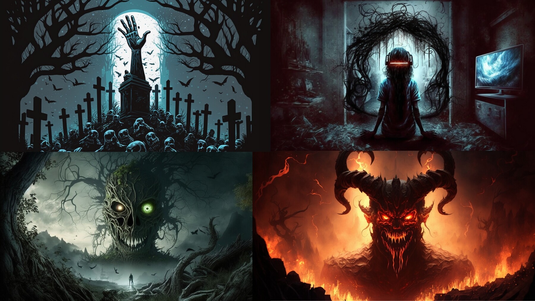 ArtStation - 8K Horror Pack of 150 JPEG - Characters, Wallpapers ...