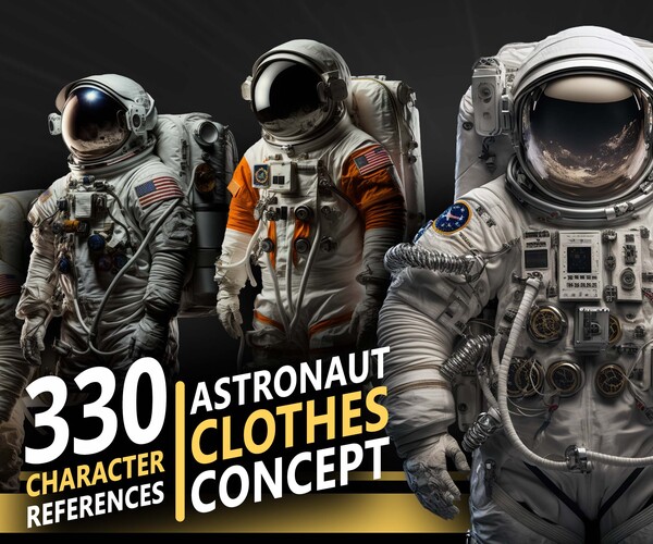 ArtStation - 330 Astronaut Clothes Concept - Character references ...