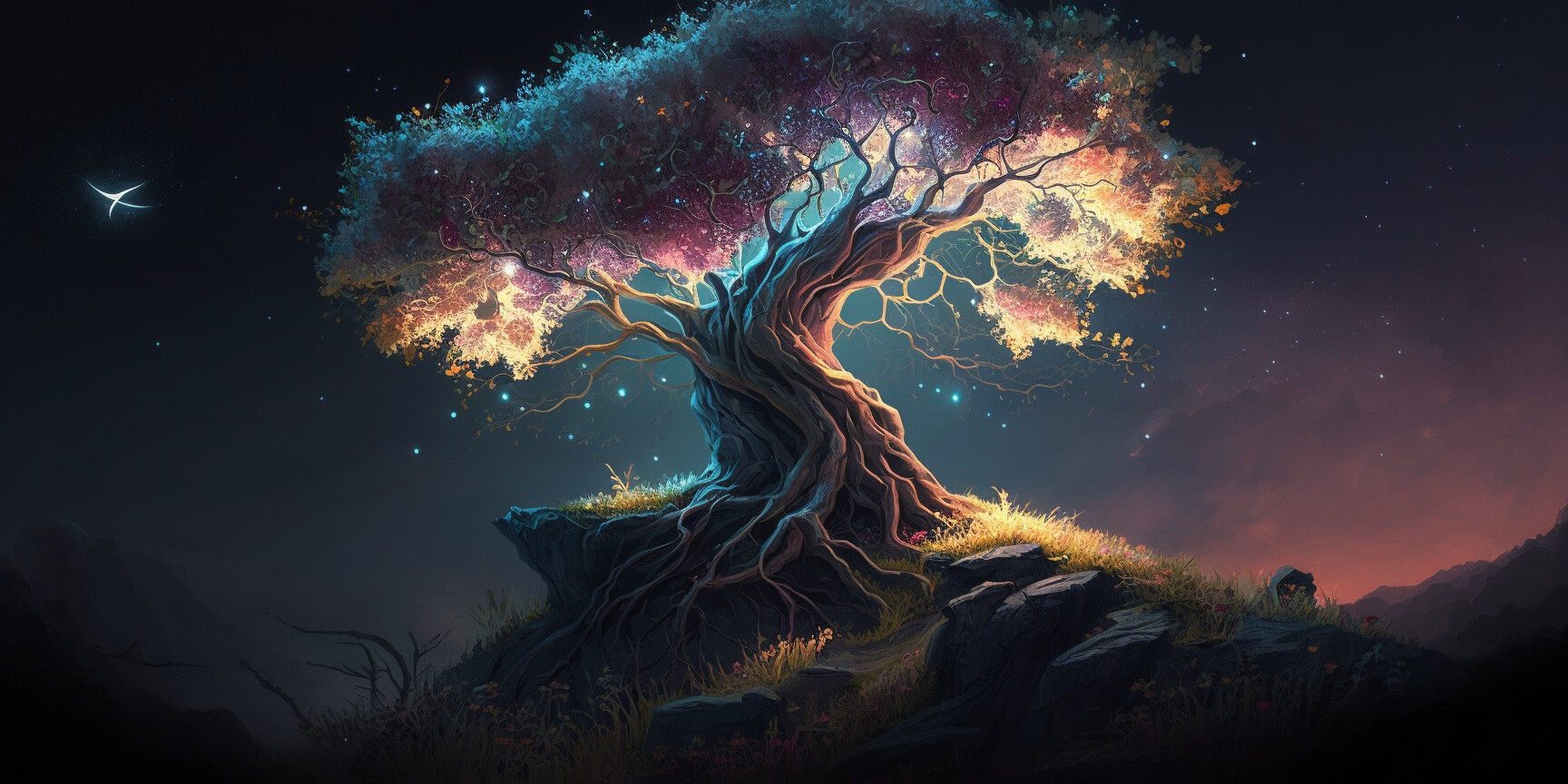 ArtStation - Tree in the feywild | Artworks