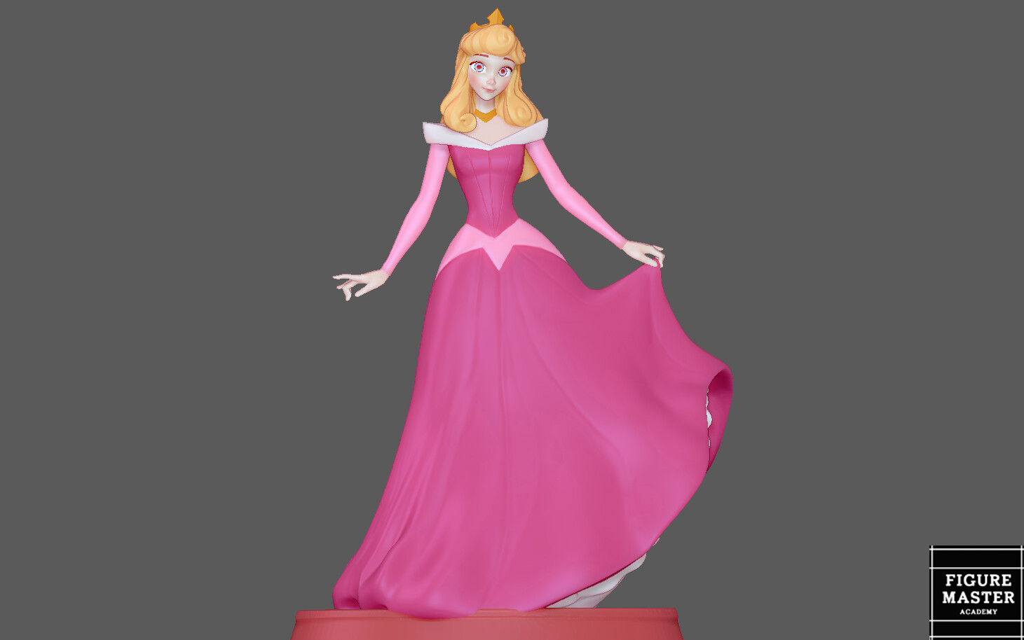 ArtStation - AURORA SLEEPING BEAUTY DISNEY PRINCESS ANIMATION 3D PRINT ...